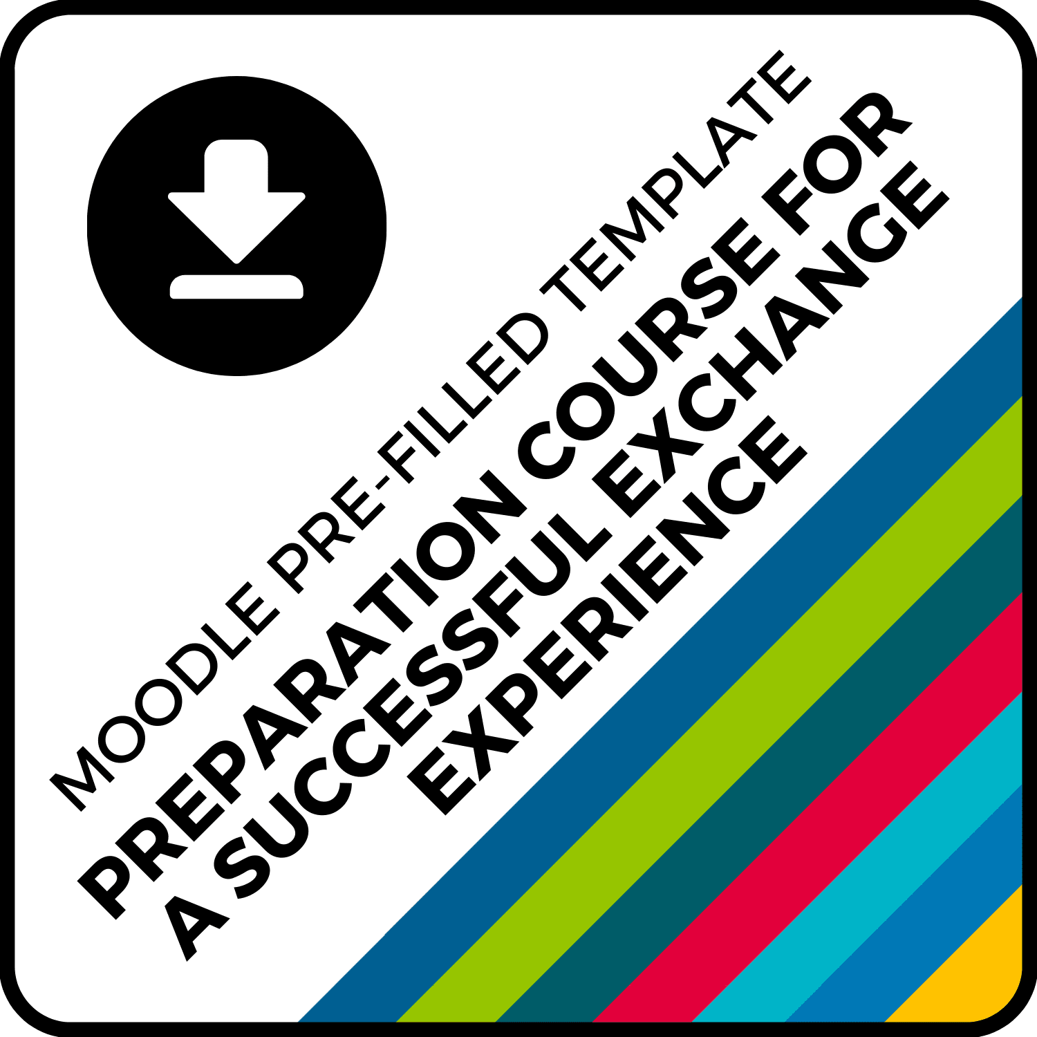 Moodle pre-filled template “Preparation course for a successful ...